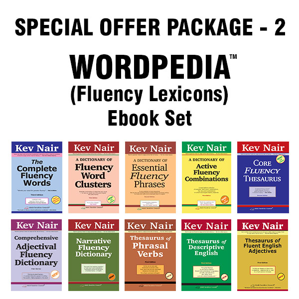 Special Offer Package 2 WORDPEDIA Fluency Lexicon Set 10 Books Ebook Versions Fluencybookz 