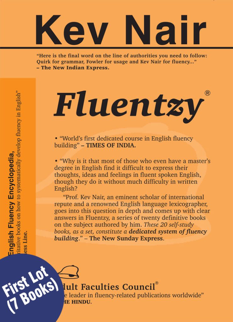 Store - Fluencybookz.com: English Fluency Books by Prof. Kev Nair ...